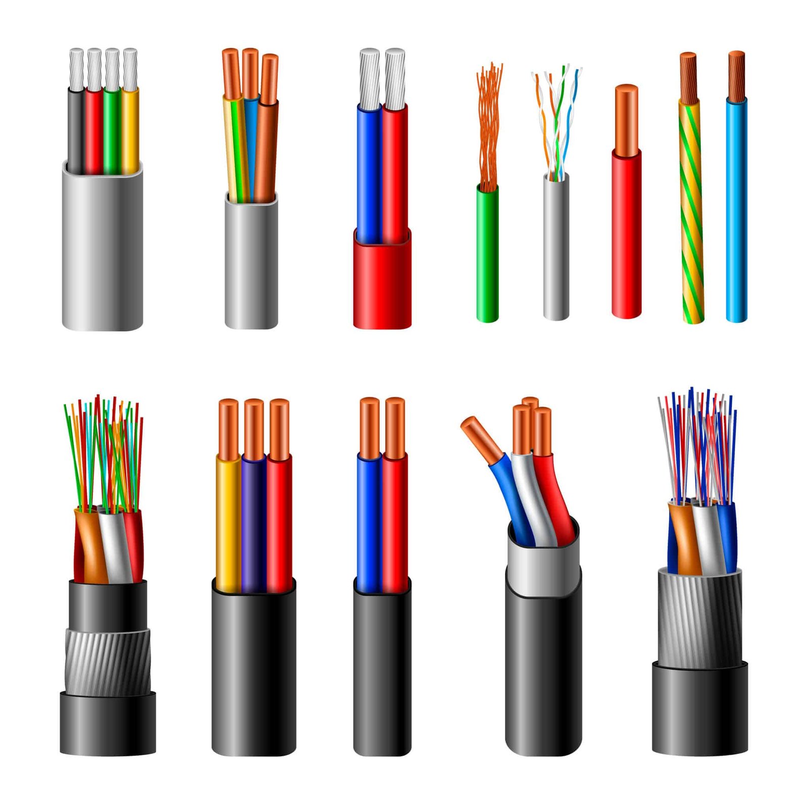 ¿Cuáles son las partes de un cable? - Revista Seguridad 360